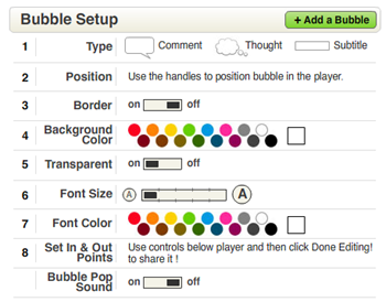 Add speech bubbles to any YouTube videos with Tube Popper